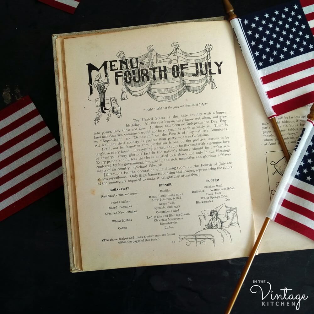Happy 4th of July! This Is What This Day Tasted Like in 1902… – In the ...