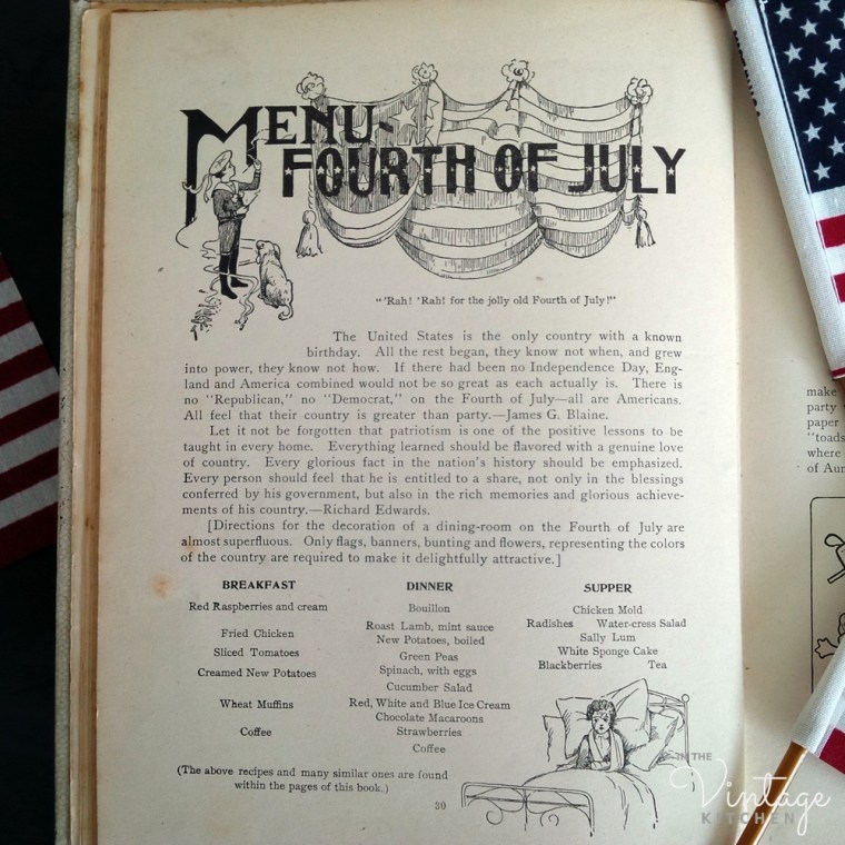 Happy 4th of July! This Is What This Day Tasted Like in 1902… – In the ...
