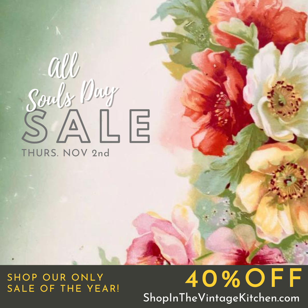 It’s Finally Here! Our Annual Shop Sale is Today – In the Vintage ...